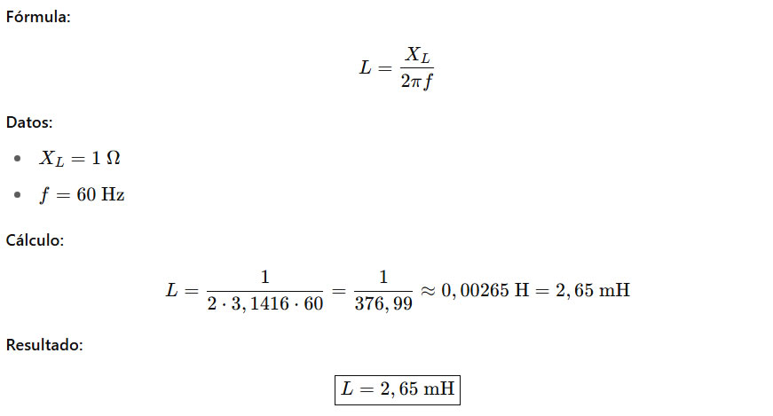 Reactancia. Impedancia. Inductancia. Capacidad. Circuitos Inductivos y ...