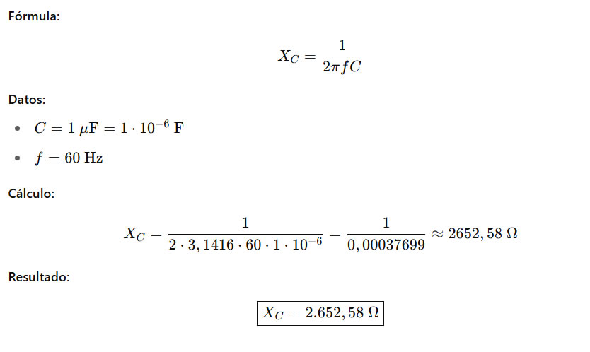 Reactancia. Impedancia. Inductancia. Capacidad. Circuitos Inductivos y ...