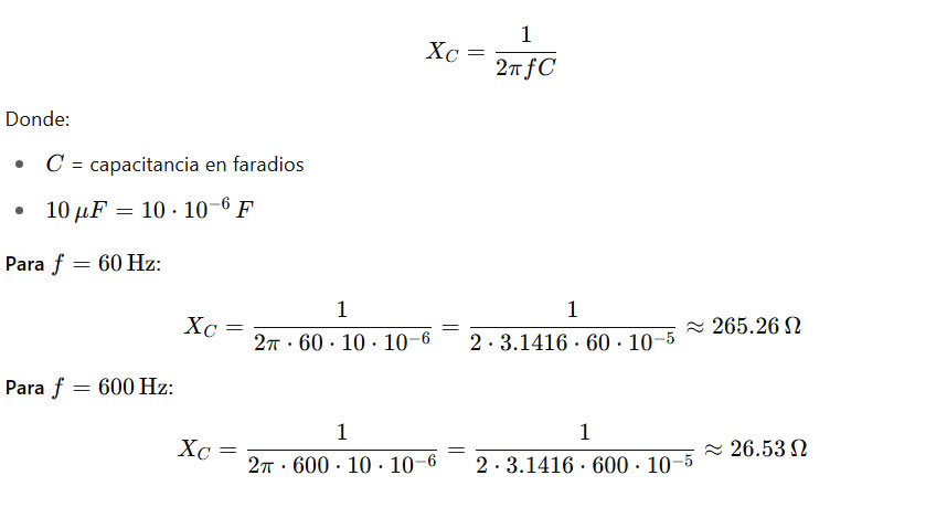 Reactancia. Impedancia. Inductancia. Capacidad. Circuitos Inductivos y ...